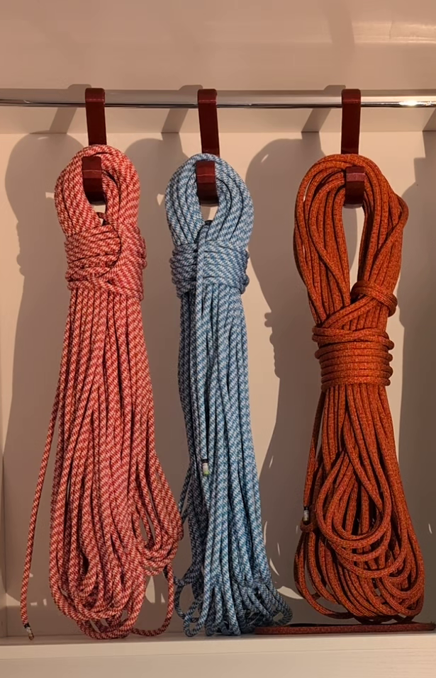 3D-Printed Climbing Rope Hooks: How I Organized My Rope Closet